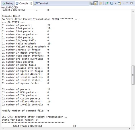 Rtostmdsevm6678 Pa Emacexample Loopback Doesnt Work Processors Forum Processors Ti