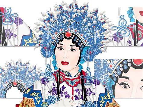 黄梅戏创意设计作品图片素材 站酷zcool