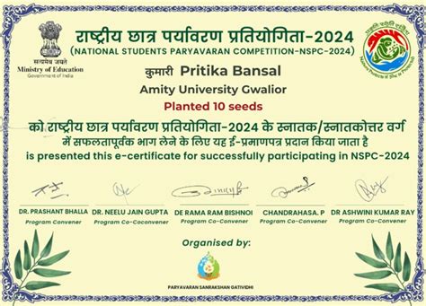 Pritika Bansal On Linkedin Note Paryavaran Trees Planting Seeds