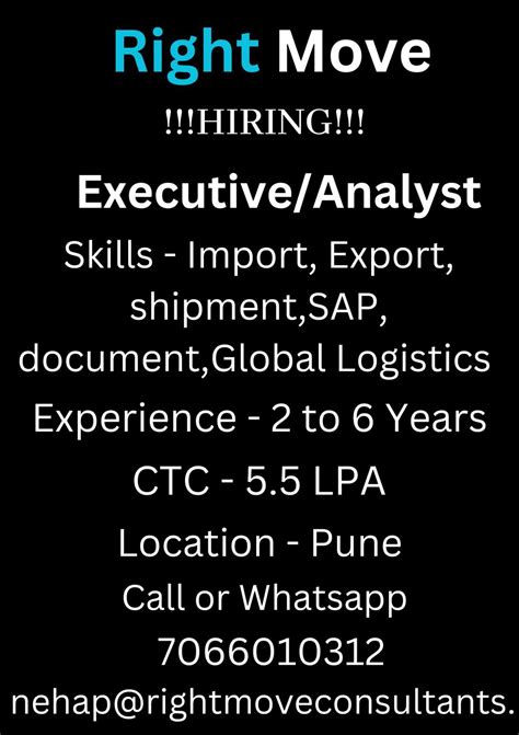 Neha P On Linkedin Hiring Analyst Import Export Logistics Exim Documentation