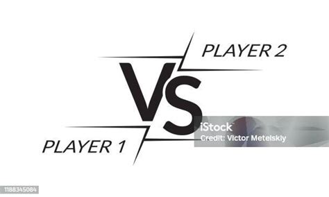 Vs 로고 게임 스포츠 팀 권투 싸움 경쟁에 대한 대 아이콘 벡터 그림입니다 Championship에 대한 스톡 벡터 아트 및 기타 이미지 Championship 개념