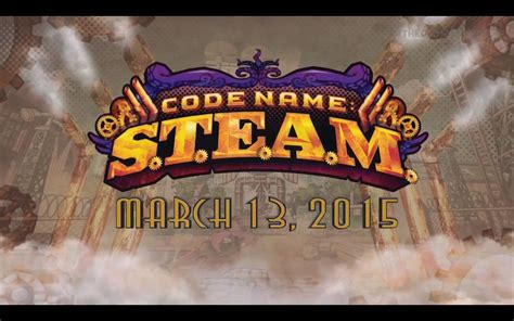 Code Name Steam Releasing March 13 2015 ⊟ Of Tiny Cartridge 3ds