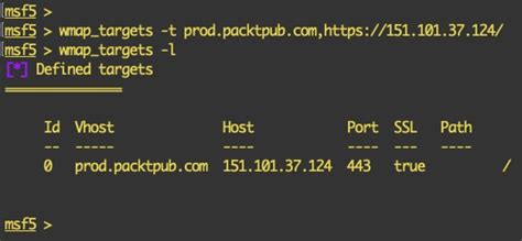 The Wmap Scanning Process Hands On Web Penetration Testing With