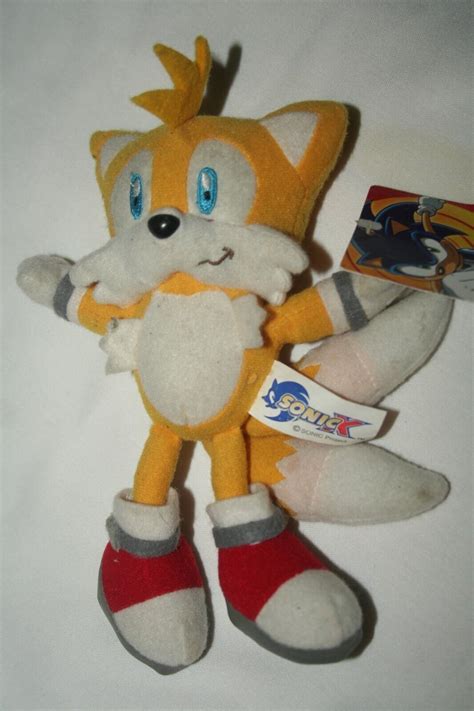 Vtg Tagged Sonic X Tails Plush By Gosh Rare 7 The Hedgehog 4579513978