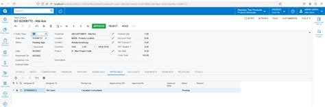 Sales Order Approval Auto Approve So Created By Specific Users Community