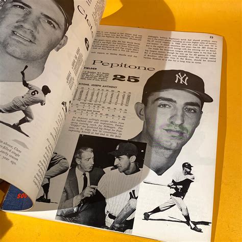Sold Price 1964 NEW YORK YANKEES Yearbook MICKEY MANTLE Yogi BERRA