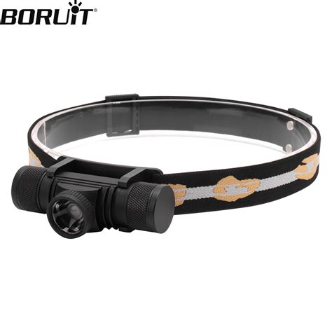 Boruit D20 Zoom Led Headlamp Rechargesble 18650 Headlight | Free ...
