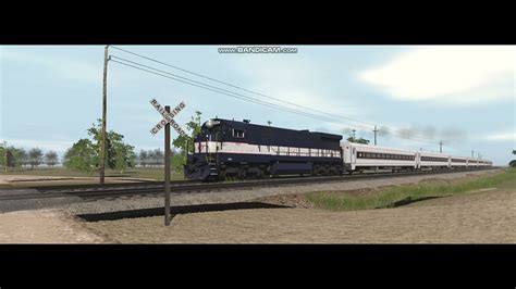 Njdot Ge U34ch Diesel Commuter Passenger Runby Youtube