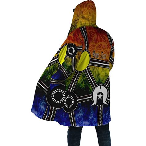 Custom Naidoc Week 2022 Cloak Aboriginal Geometric Style