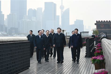 高清图集：习近平在上海考察 独家稿件 人民网