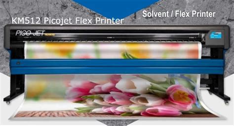 Flex Printing Machine Km512 Picojet Flex Printer Manufacturer From Pune