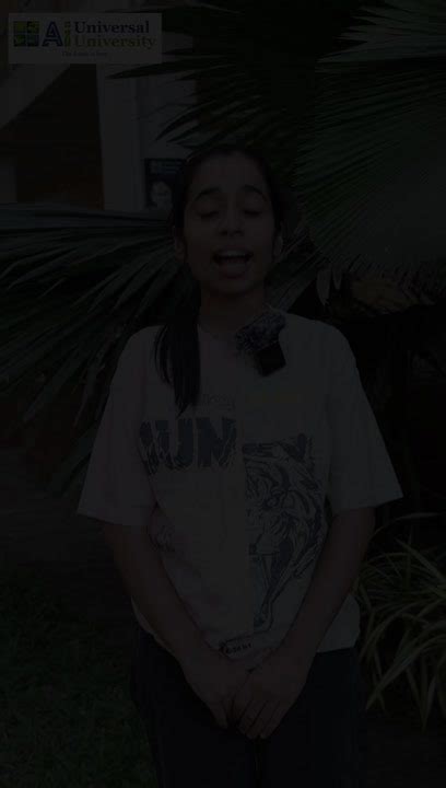 Universal Business School On Linkedin Khushi Nandwani Shares Her Bba Journey Bba Farewell