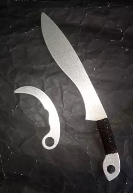 Aluminum Training Swords Kukri Pencak Silat Karambit Tactical Knife