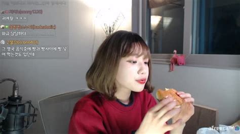 [클립] 염색하고 머리자름 ღᴗღ 맥도날드 피쉬버거 먹방 아야어여캠 몽글 Soop Vod