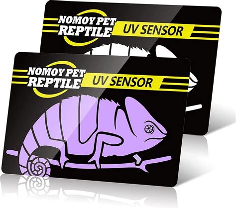 Reptile Uv Tester 3 3Inch Test Uvb Sensor Reptile Heat Lamp Fit Uvb Bulb Uv Sensor Testing Card