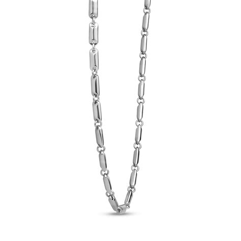 Solid Heavy Stainless Steel Full Links Chain Necklace The Steel Shop