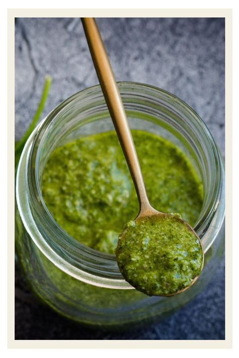 Two Minute Classic Pesto Recipe Josie Nina
