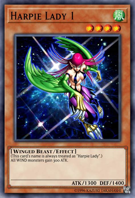 Harpie Lady 1 By Nhociory On Deviantart