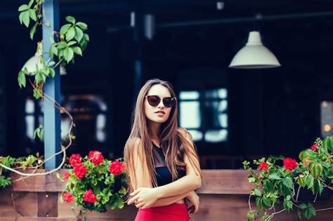 Premium Photo Beautiful Sexy Tourist Girl
