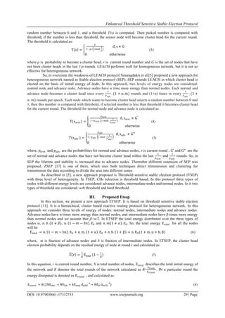 Enhanced Threshold Sensitive Stable Election Protocol PDF