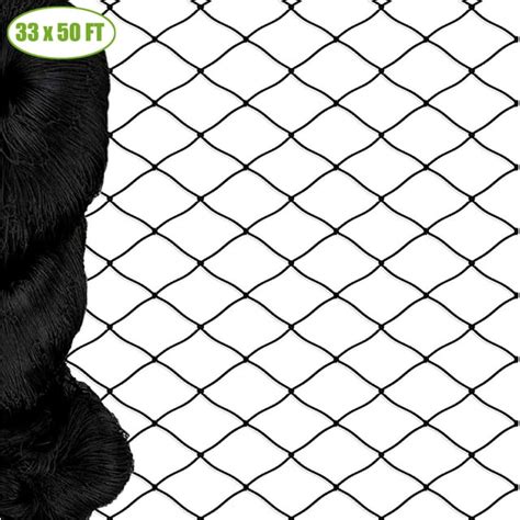 Fifthquarter 33x50ft Nylon Netting For Garden And Poultry Bird And Rabbit Protection For Vegetables