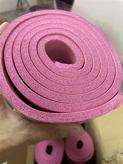 เสื่อโยคะ หนา 10มิล Yoga 183x61 Cm แผ่นรองโยคะ พรมโยคะ เบาะเล่นโยคะ