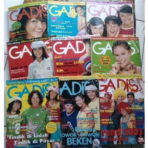 Jual Majalah GADIS Edisi Tahun Preloved Majalah Gadis Majalah Jadul Shopee Indonesia