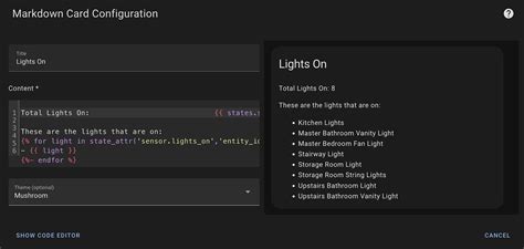 Display A List Of Attributes Frontend Home Assistant Community
