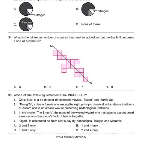 Gk Olympiad Class 6 Sample Question Paper 12 Olympiad Tester