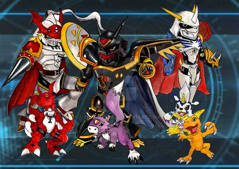 Digimon Trinity By Zhang7zero On Deviantart