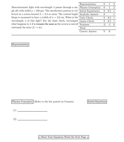 Monochromatic Light With Wavelength λ Passes Through