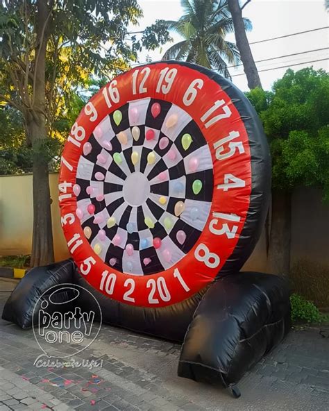 Inflatable Football Dart Game On Rent For Parties In Faridabad