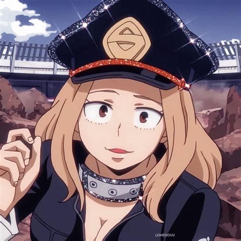 Icon Camie Utsushimi Boku No Hero Academia Brillantini Arte Ventagli
