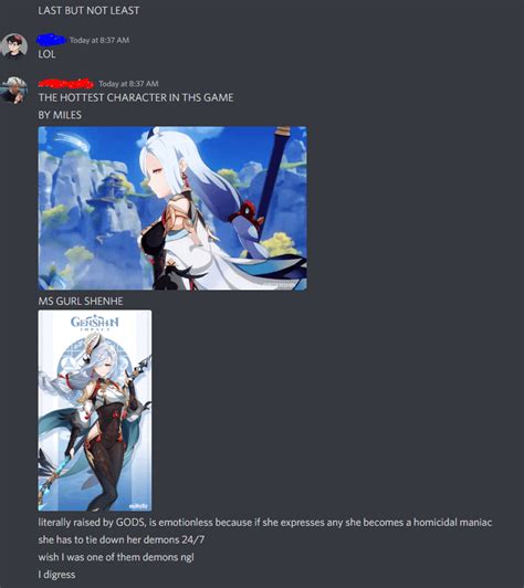 The Cryo Class As Described By My Bestie Rgenshinimpact