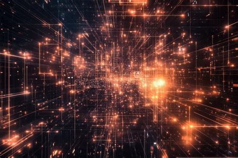 Exploring The Digital Network S Glowing Pathways Of Data Futuristic Cityscape And Technology