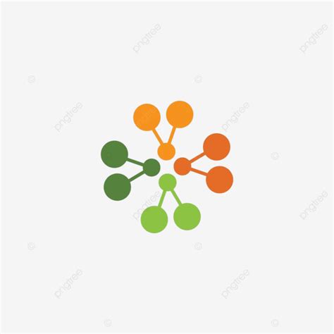 Molecule Vector Illustration Design Microbiology Design Cell Vector