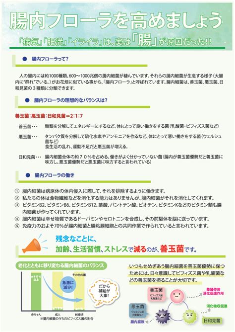 腸内フローラって？ 便秘の原因や便秘薬についての知識をお届け 和漢 便秘解消サイト