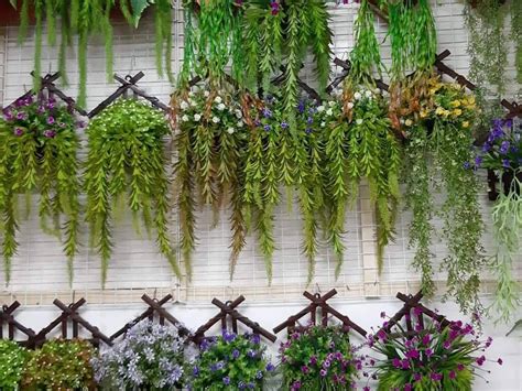 แผงติดผนัง ราคาแผงละ 390 บาทค่ะ🌿 🍀ต้นไม้ปลอม🌷ดอกไม้ปลอม เฟิร์นปลอม 🔺การันตีความสวยเหมือนต้นไม้