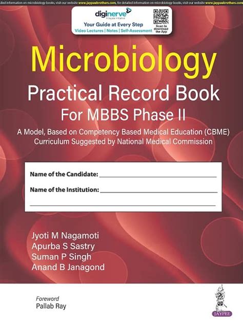 Buy Microbiology Practical Record Book For Mbbs Phase Ii Book Online At