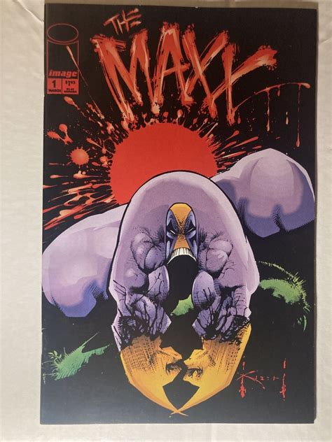 The Maxx 1 Image 1993 Vf 1st Appearance Of The Maxx By Sam Kieth