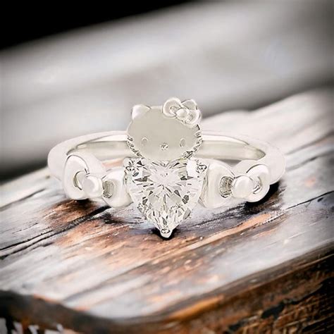 Hello Kitty Ring Silver