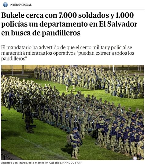 Bukele Sigue Con Sus Medidas Drásticas Contra Los Pandilleros En El