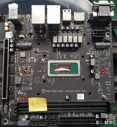 Maxsun Developing A Desktop Motherboard With A Soldered Alder Lake Mobility 14 Core CPU
