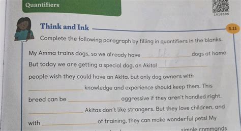 Quantifiers Think And Ink 511 Complete The StudyX