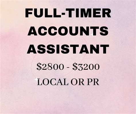 Account Assistant Jobs Admin And Finance On Carousell