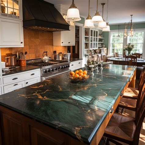 10 Beautiful Green Granite Countertops Youll Love Rhythm Of The Home