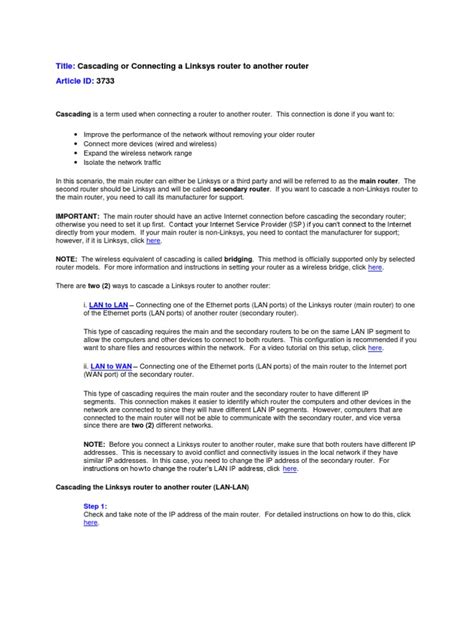 Connect Linksys Router Download Free Pdf Local Area Network