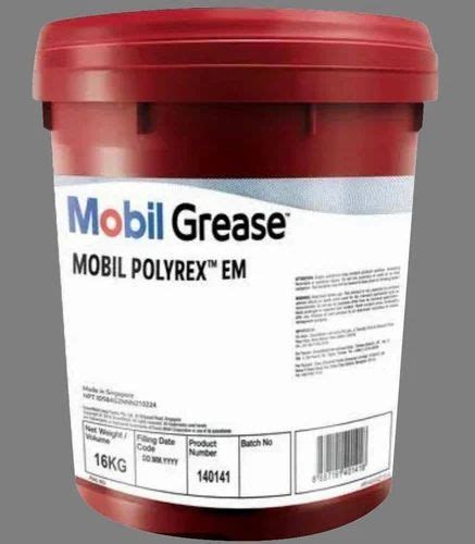 Mobil Polyrex Em Polyurea Grease At ₹ 740 Kg Yamuna Vihar New Delhi