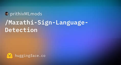 Configjson · Prithivmlmodsmarathi Sign Language Detection At Main
