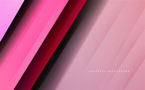 Premium Vector Abstract Overlap Layer Shape Red Background Vector